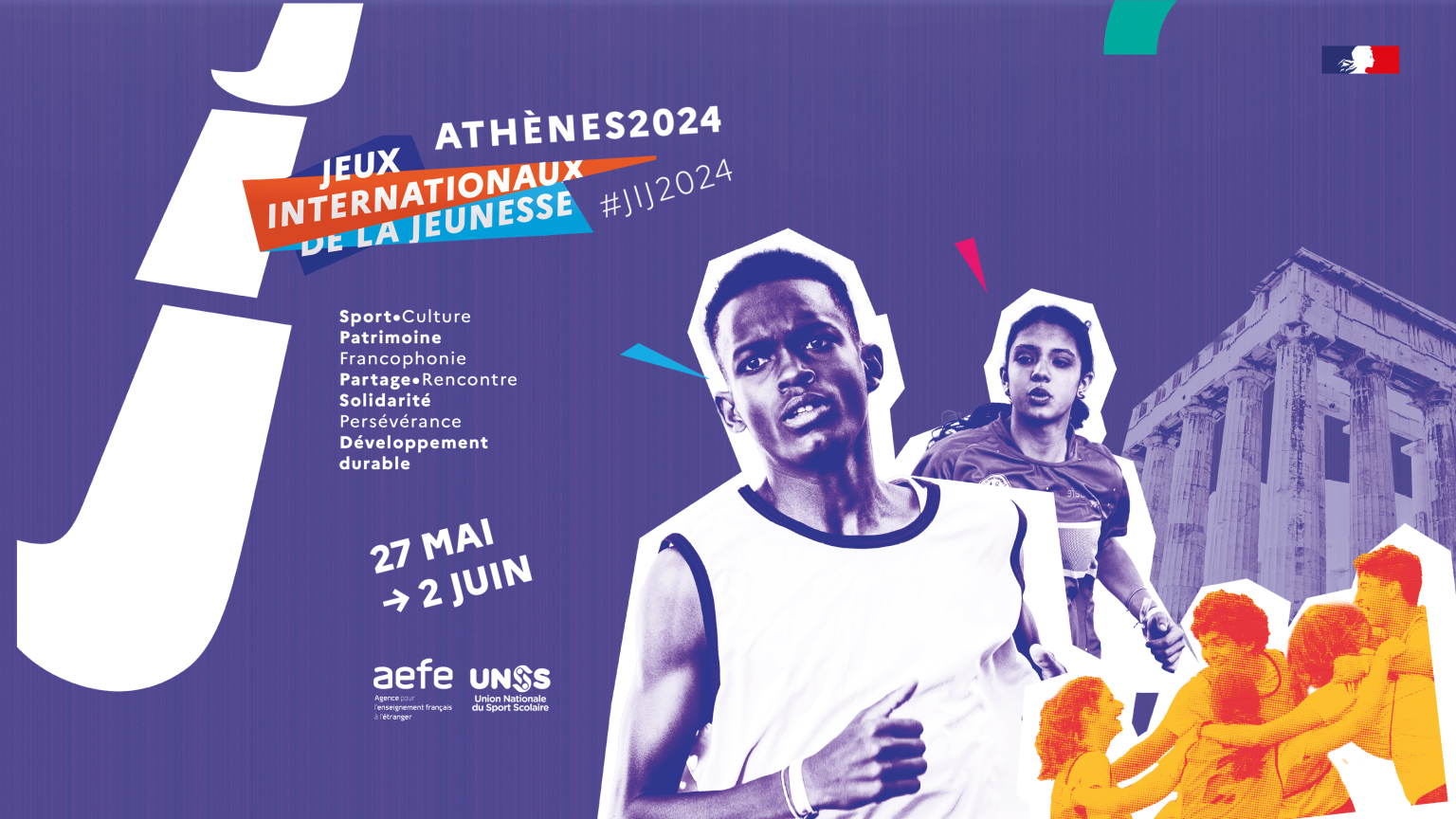 Présentation Athènes 2024 - Jeux internationaux de la jeunesse - JIJ